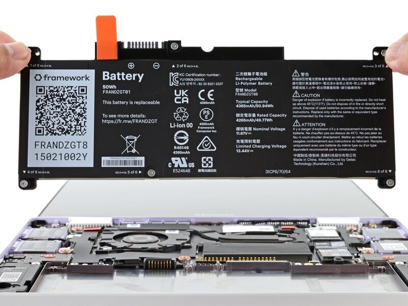 Battery - Framework Guides