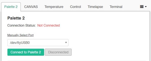 Can't Connect Palette 2 to Canvas Hub - Mosaic Manufacturing