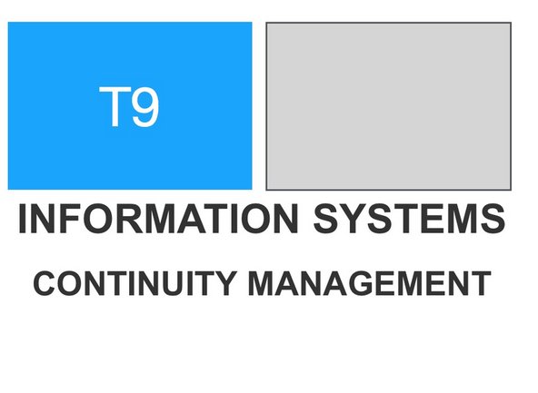 T9 Information Systems Continuity Management - Bohemia Market