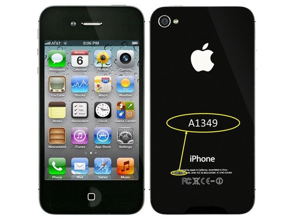 iPhone 4 CDMA Model A1349 - Cell Phone Sandbox